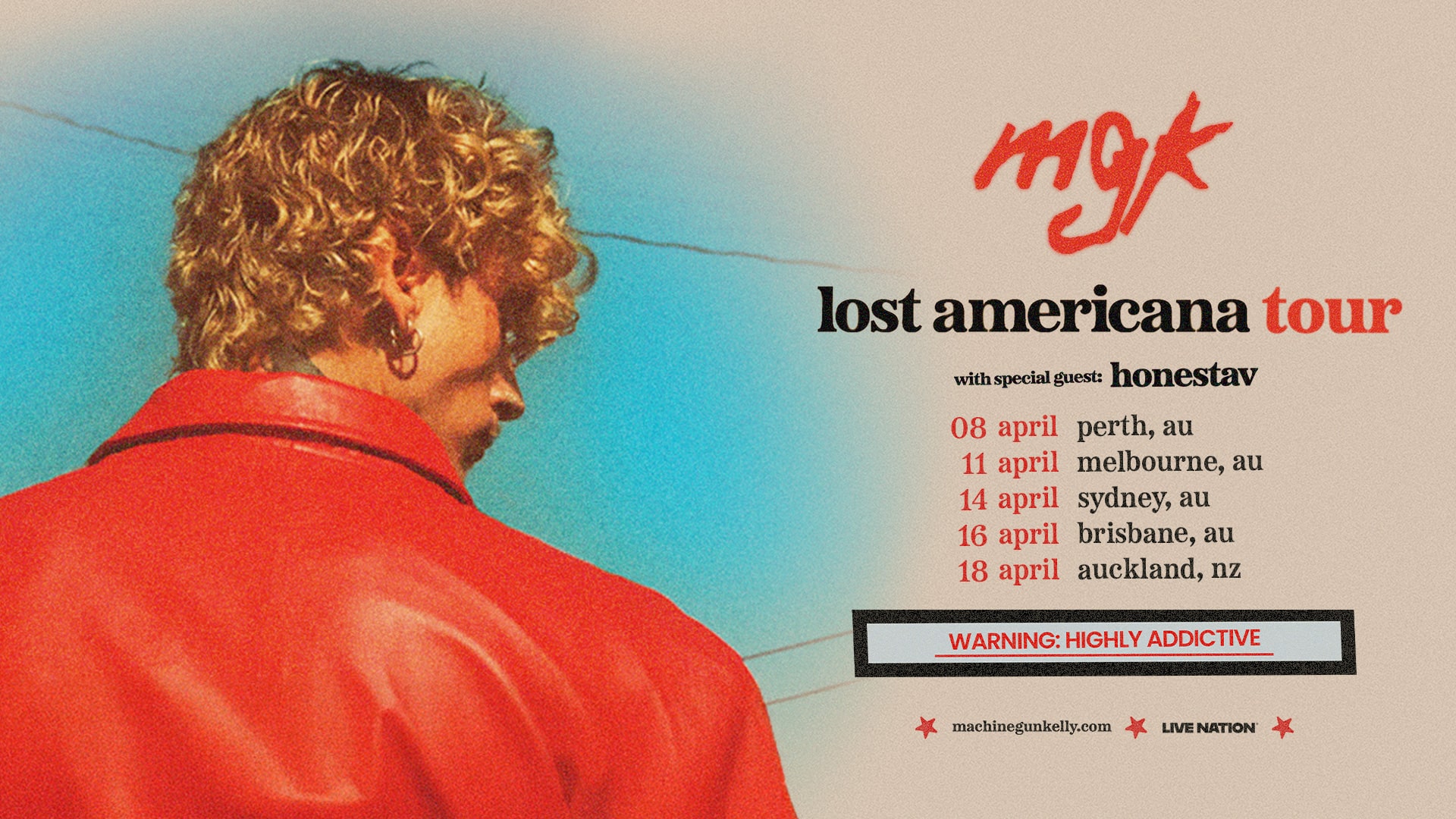 MGK Reveals Lost Americana Tour - On Your Markus